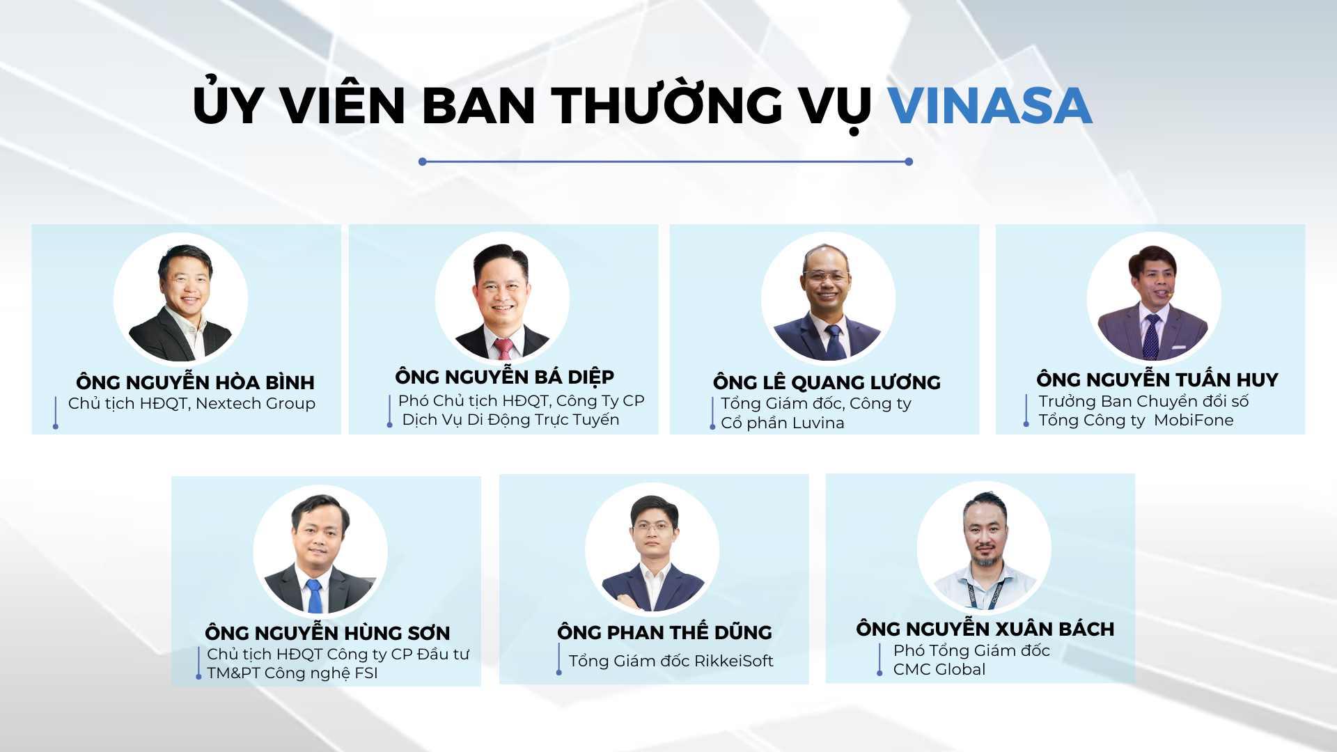 Ban Thường vụ VINASA